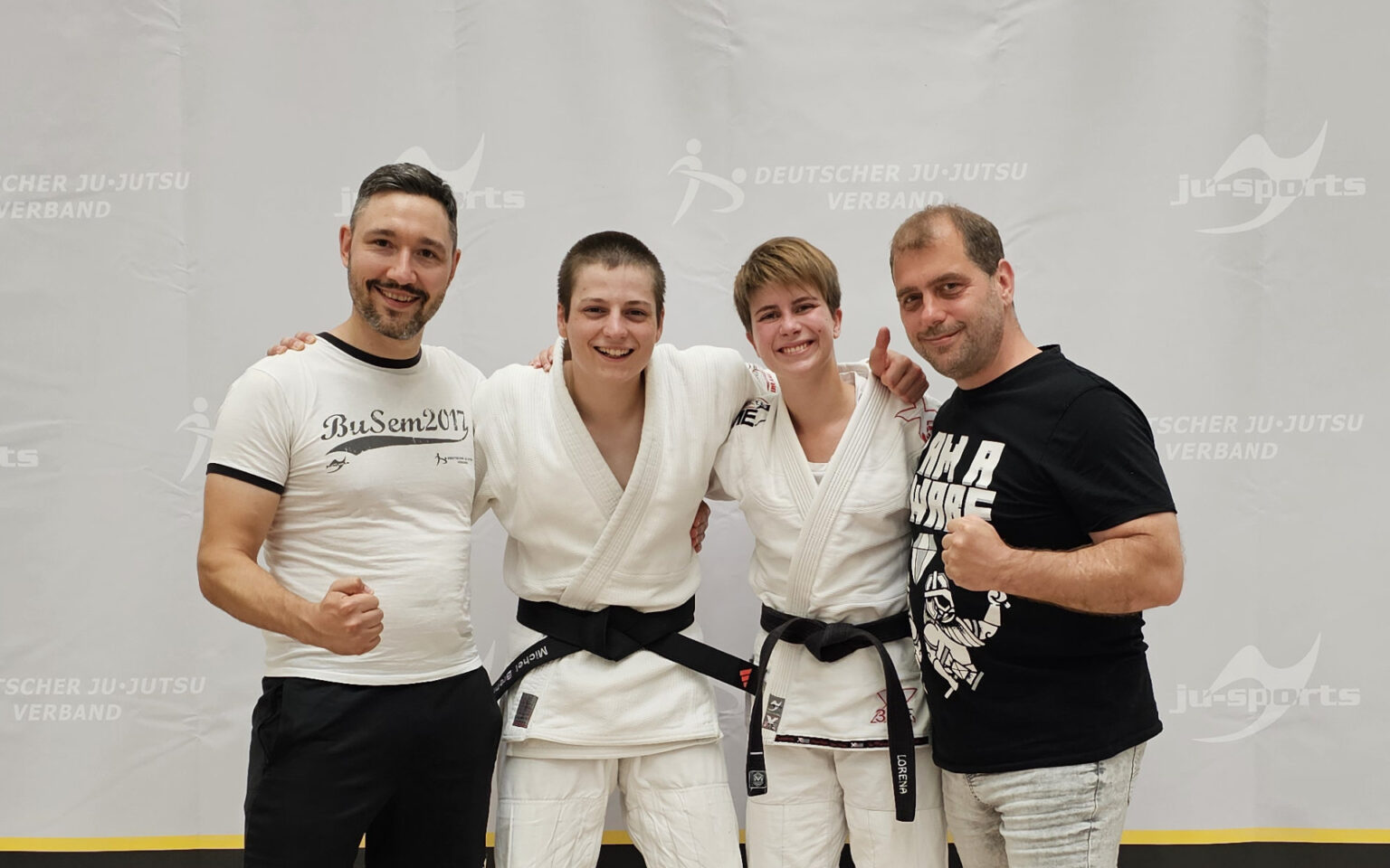 Erfolgreiche Dan-Prüfungen beim Bundesseminar - Ju-Jutsu-Verband ...